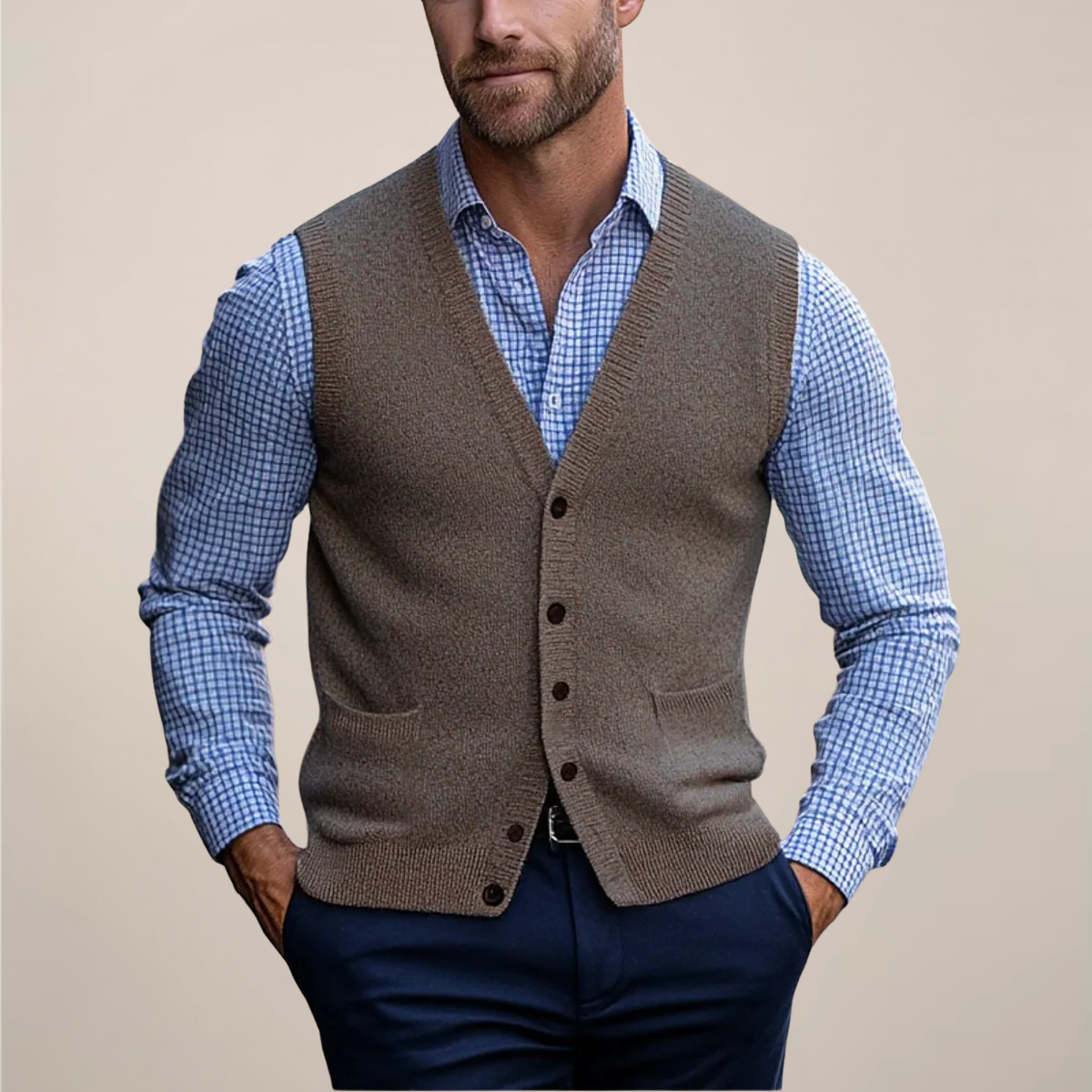 Men's Sleeveless Vest Sweaters | Lightweight – Shop Razys